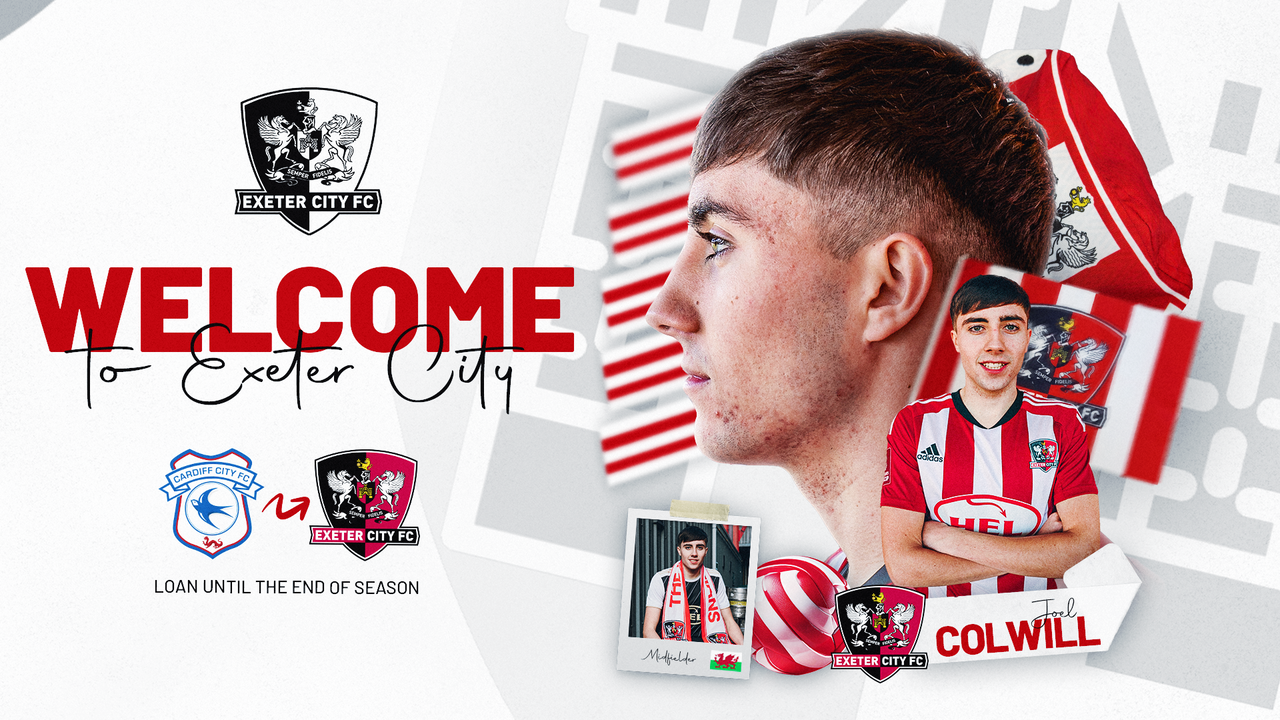 Joel Colwill joins Exeter City | Exeter City F.C.