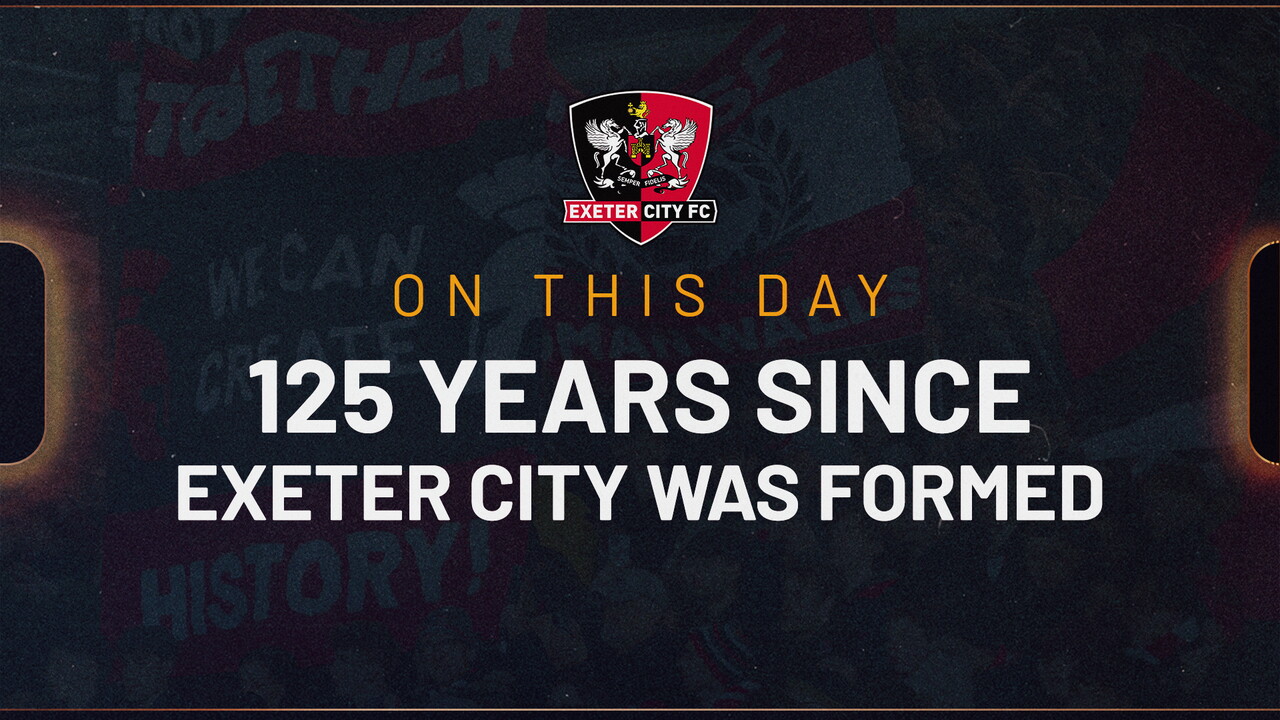 On this Day: 125 years since Exeter City was formed | Exeter City F.C.