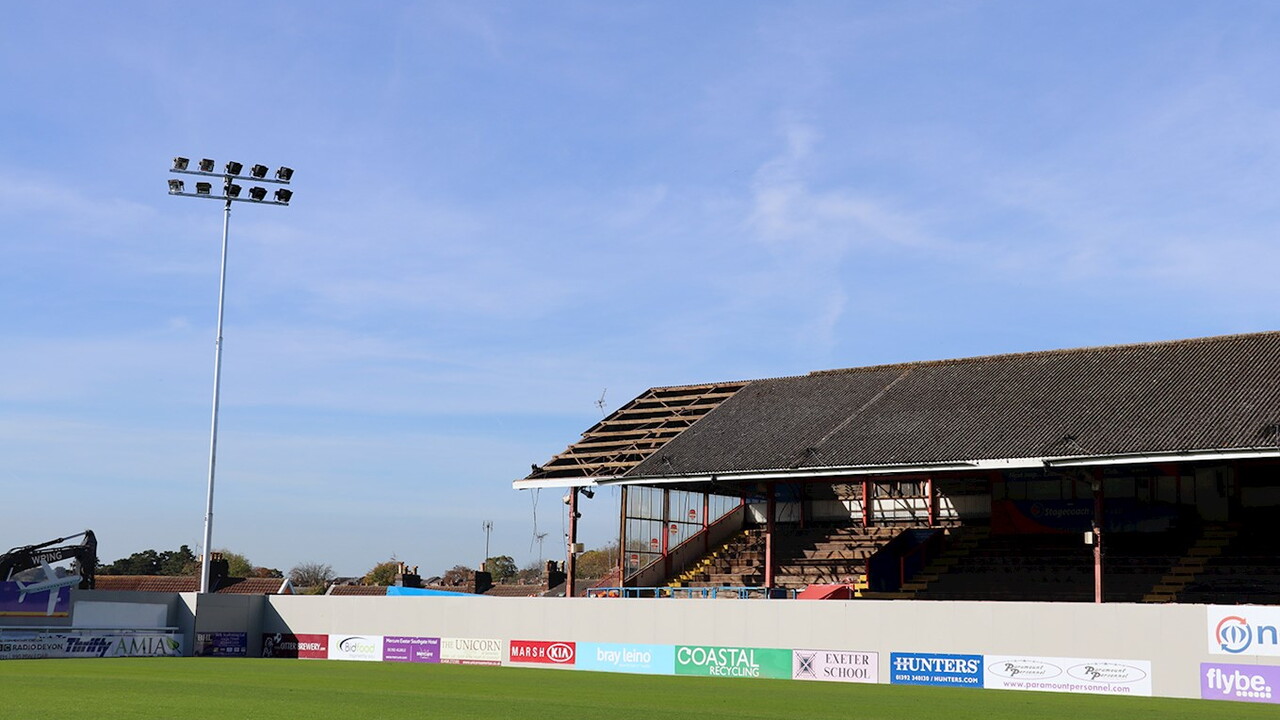 Historic milestone in stadium redevelopment | Exeter City F.C.