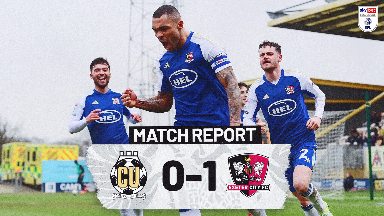 Match Report: Cambridge United 0 Exeter City 1 | Exeter City F.C.