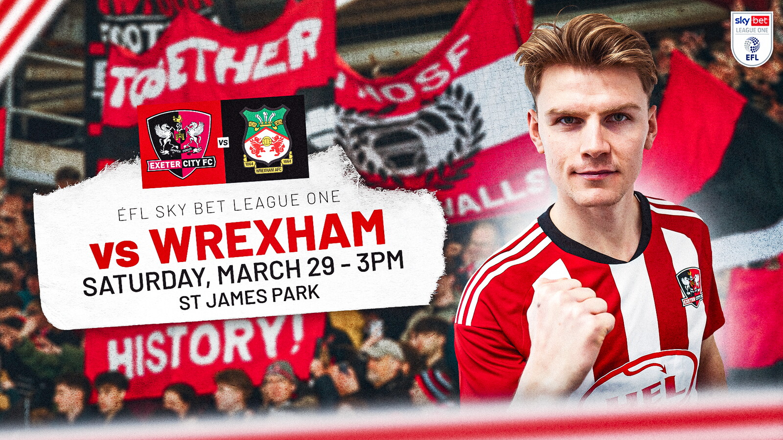 Tickets: Wrexham match SOLD OUT! | Exeter City F.C.