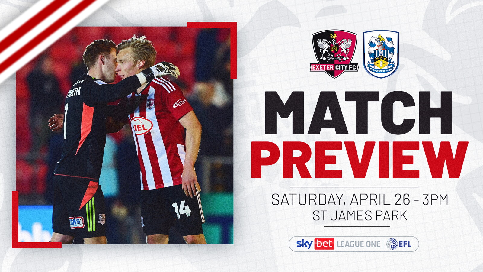 Exeter City vs Huddersfield Town