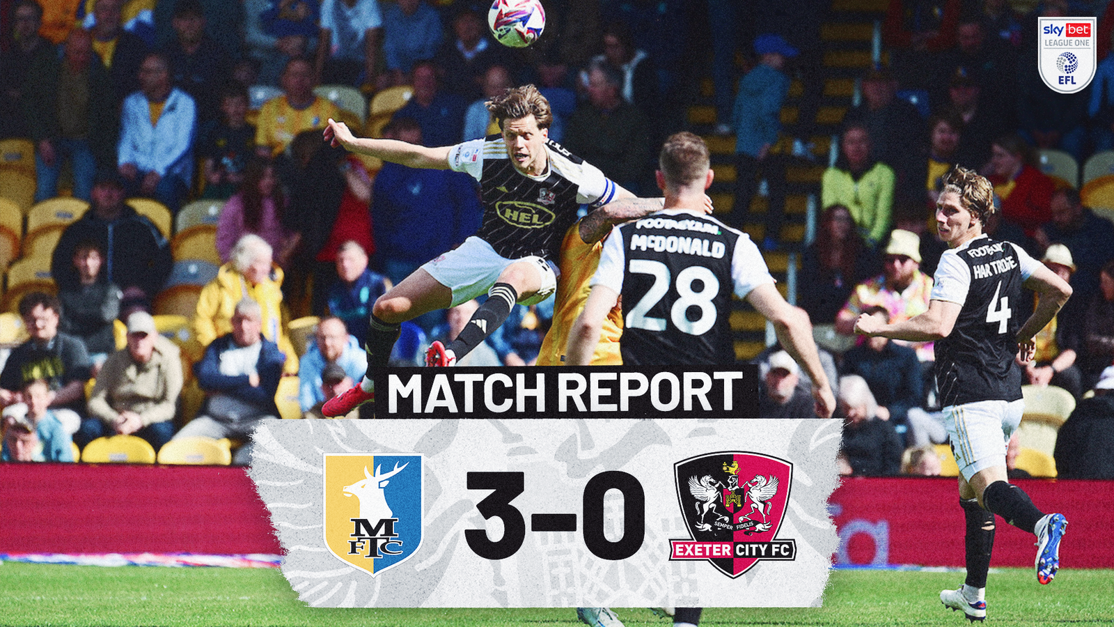 Mansfield Town vs Exeter City