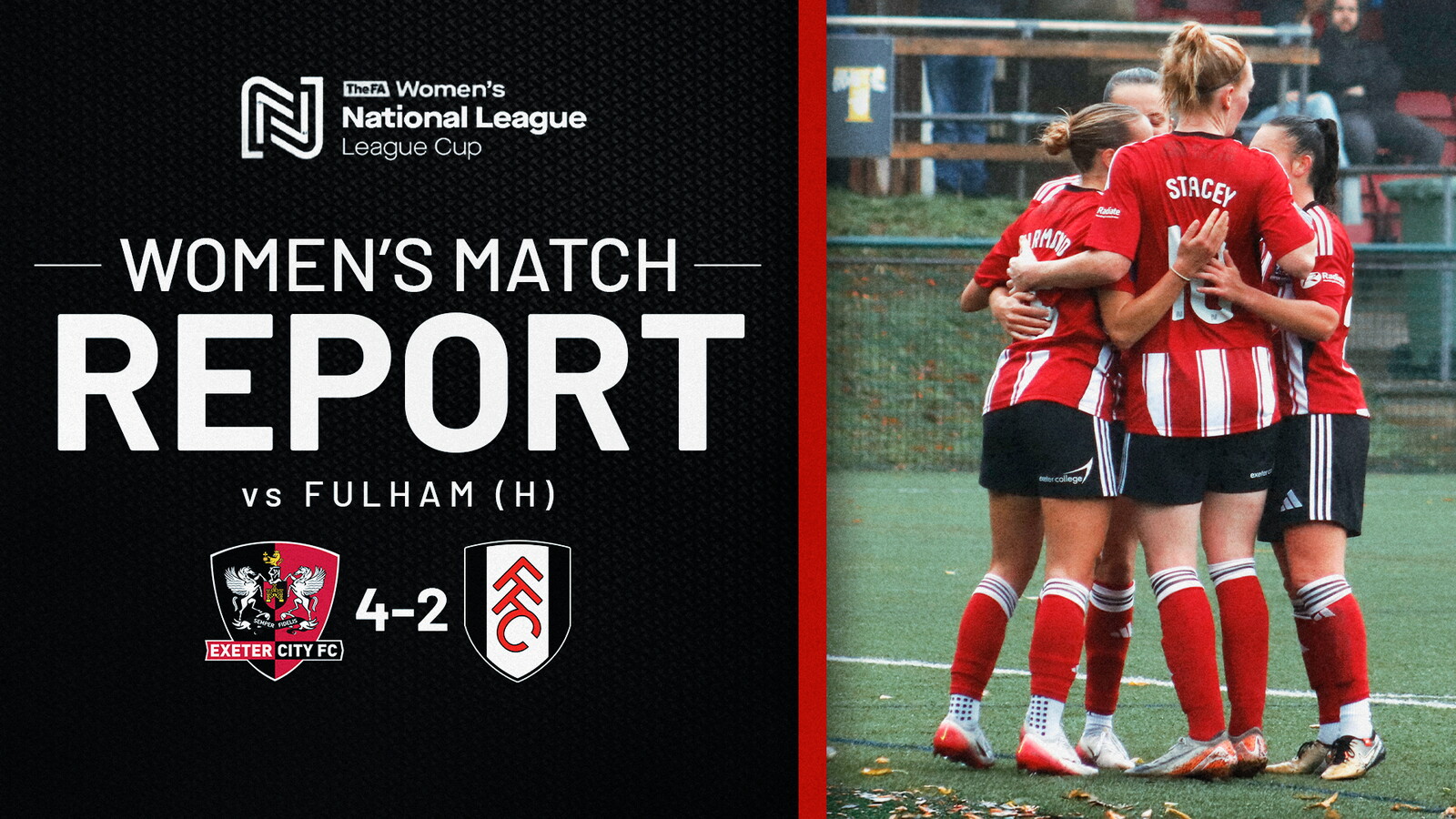 Women's Match Report: Exeter City 4 Fulham 2 | Exeter City F.C.