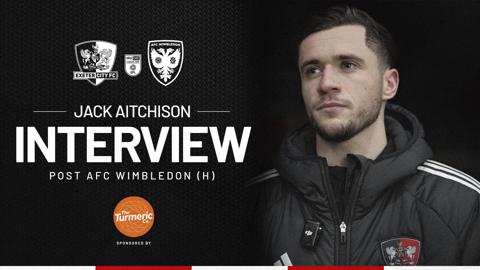 Jack Aitchison post AFC Wimbledon (H) | Exeter City F.C.