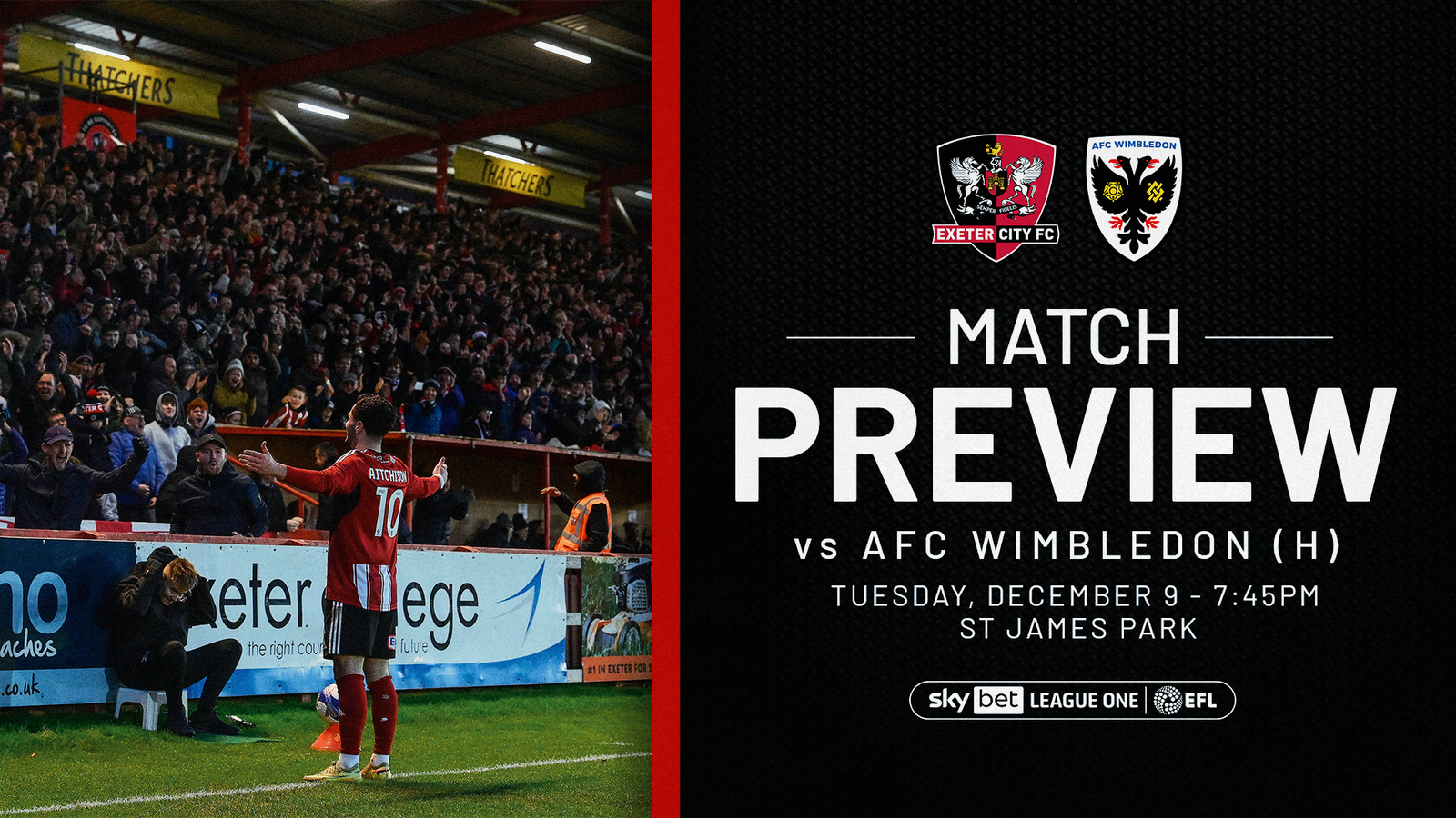 Match Preview: AFC Wimbledon (H) | Exeter City F.C.