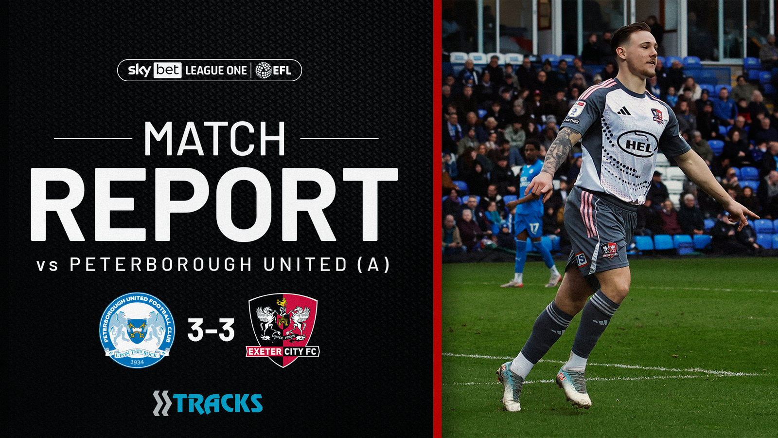 Match Report: Peterborough United 3 Exeter City 3 | Exeter City F.C.