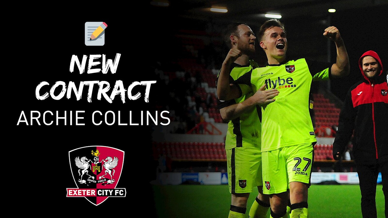 📝 Archie Collins signs for Peterborough United | Exeter City F.C.