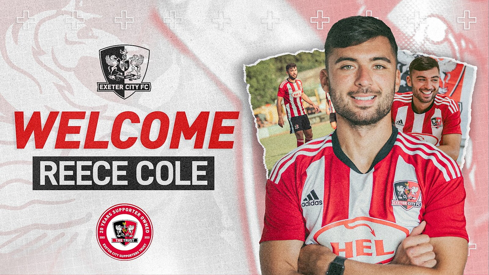 ️ Reece Cole is a Grecian! | Exeter City F.C.