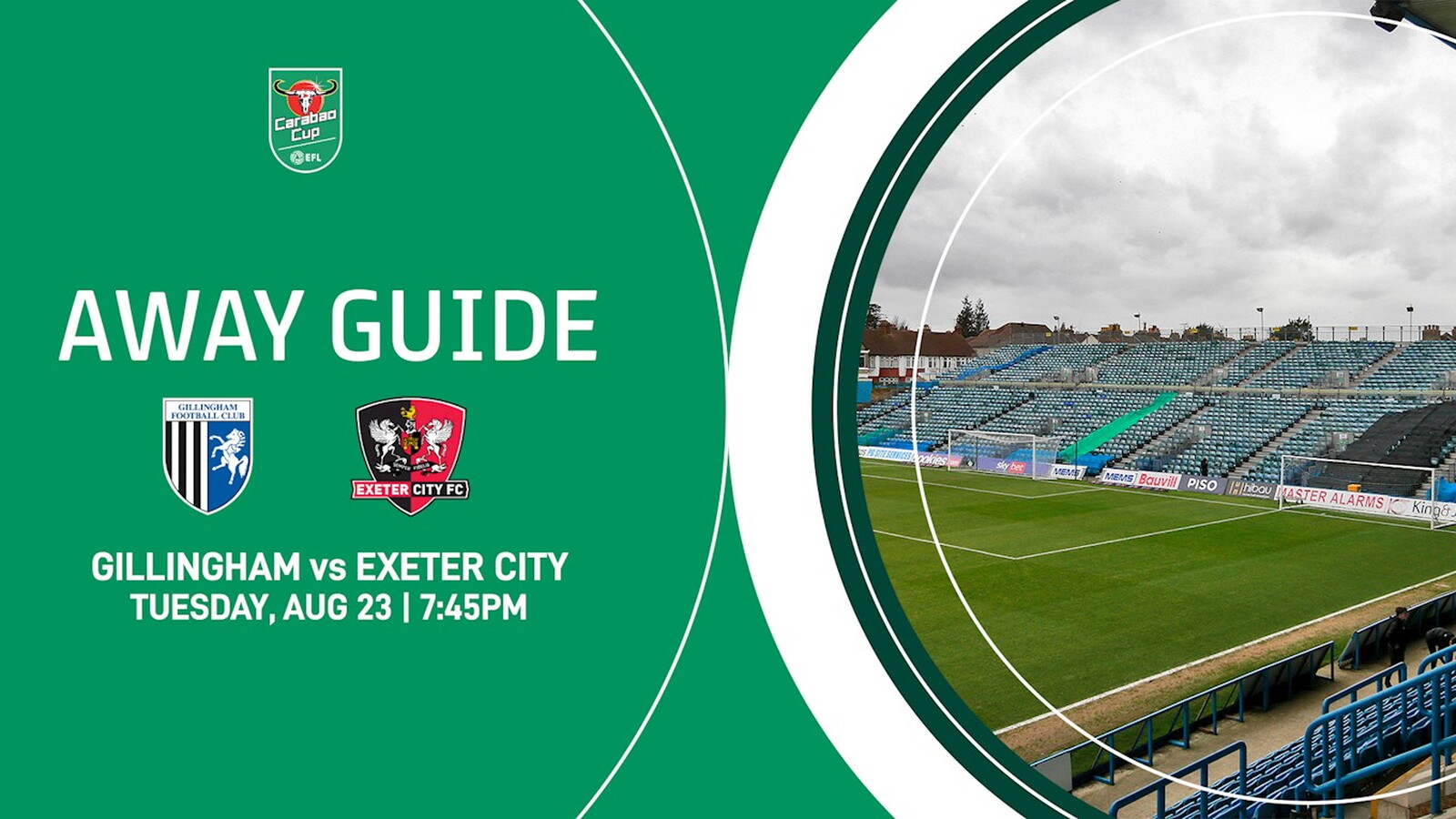 📝 Away Day Guide: Gillingham | Exeter City F.C.