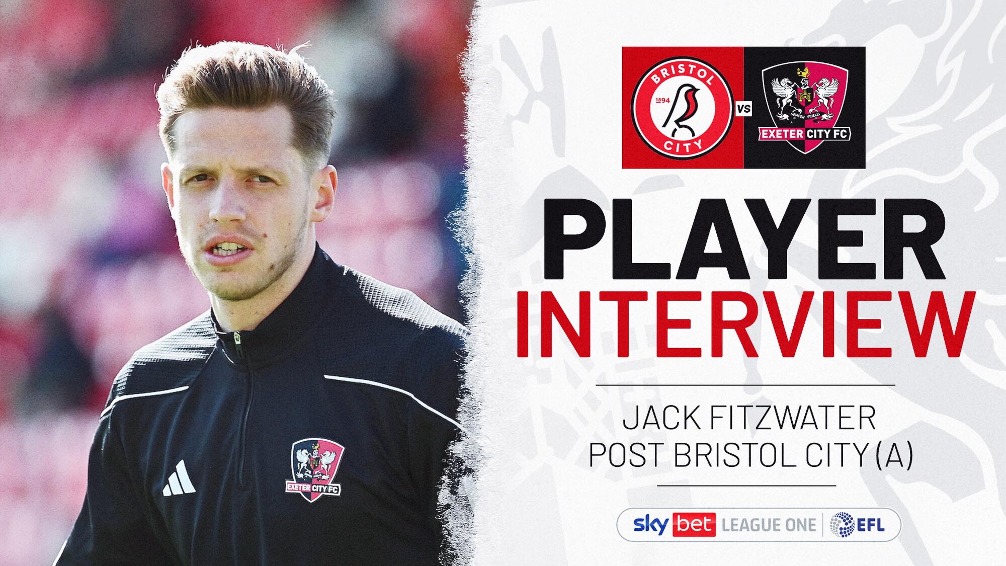 Jack Fitzwater on defeat to Bristol City | Exeter City F.C.