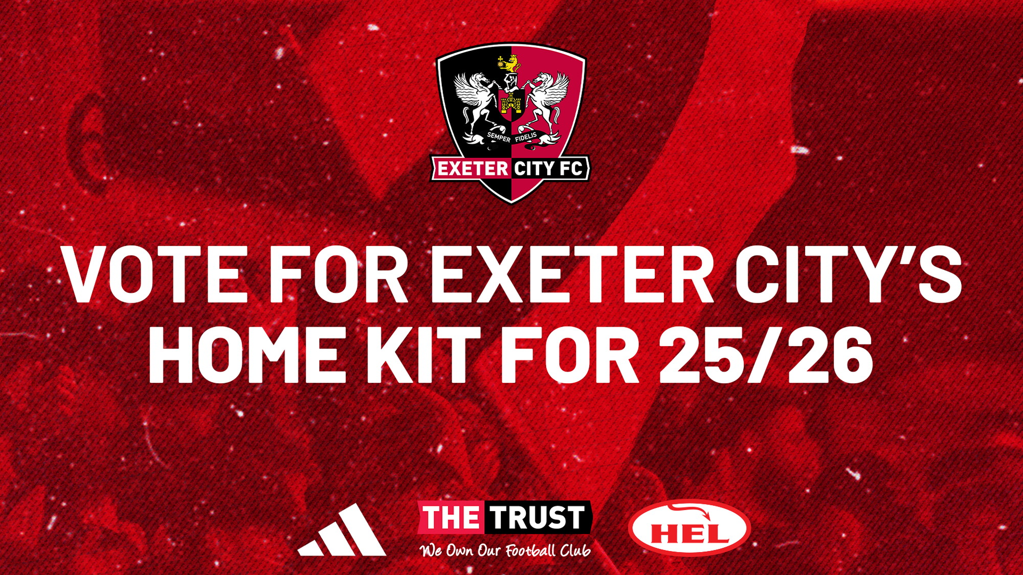 Trust Members can vote on the Exeter City kit for 25/26! | Exeter City F.C.