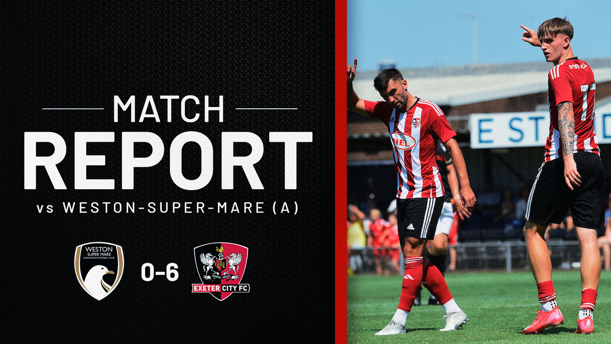 Match Report: Weston-super-Mare 0 Exeter City 6 | Exeter City F.C.