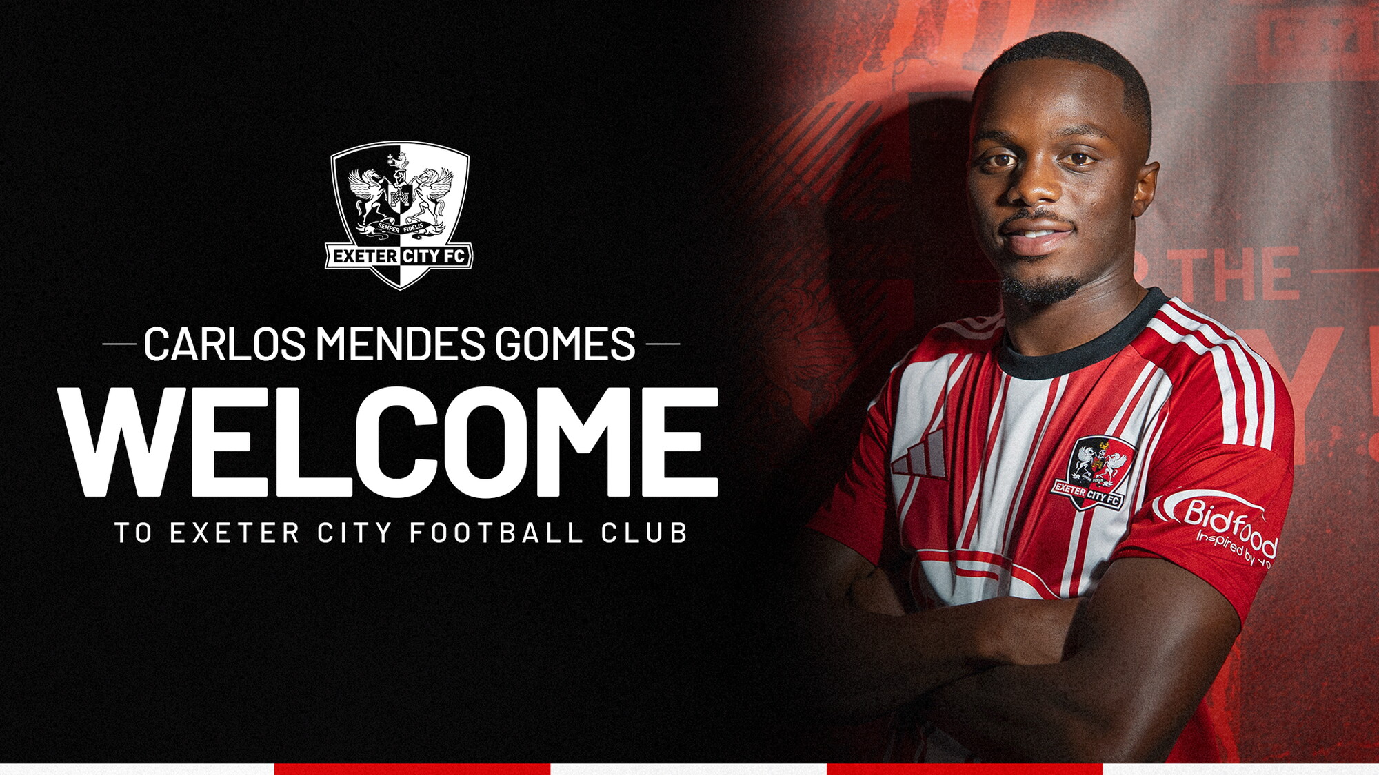 Welcome, Carlos Mendes Gomes! | Exeter City F.C.