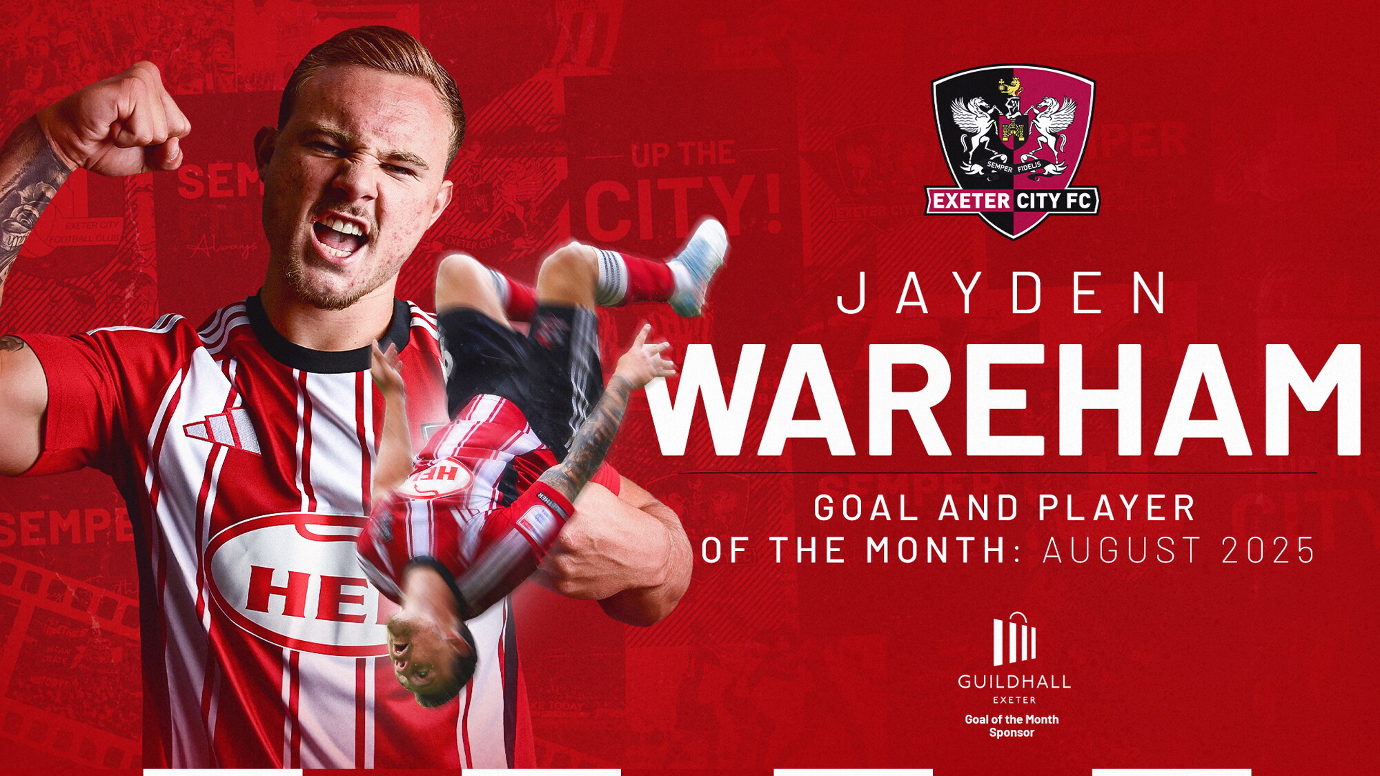 Double delight for Jayden Wareham! | Exeter City F.C.