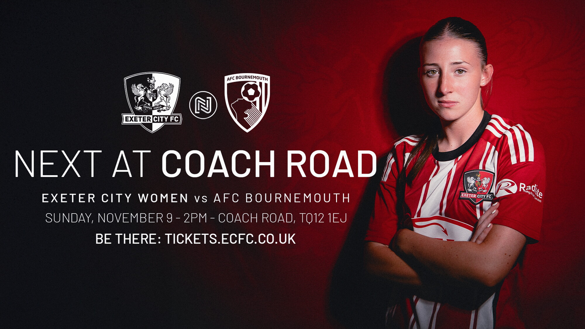 Women's Home Tickets: AFC Bournemouth (9/11/25) | Exeter City F.C.