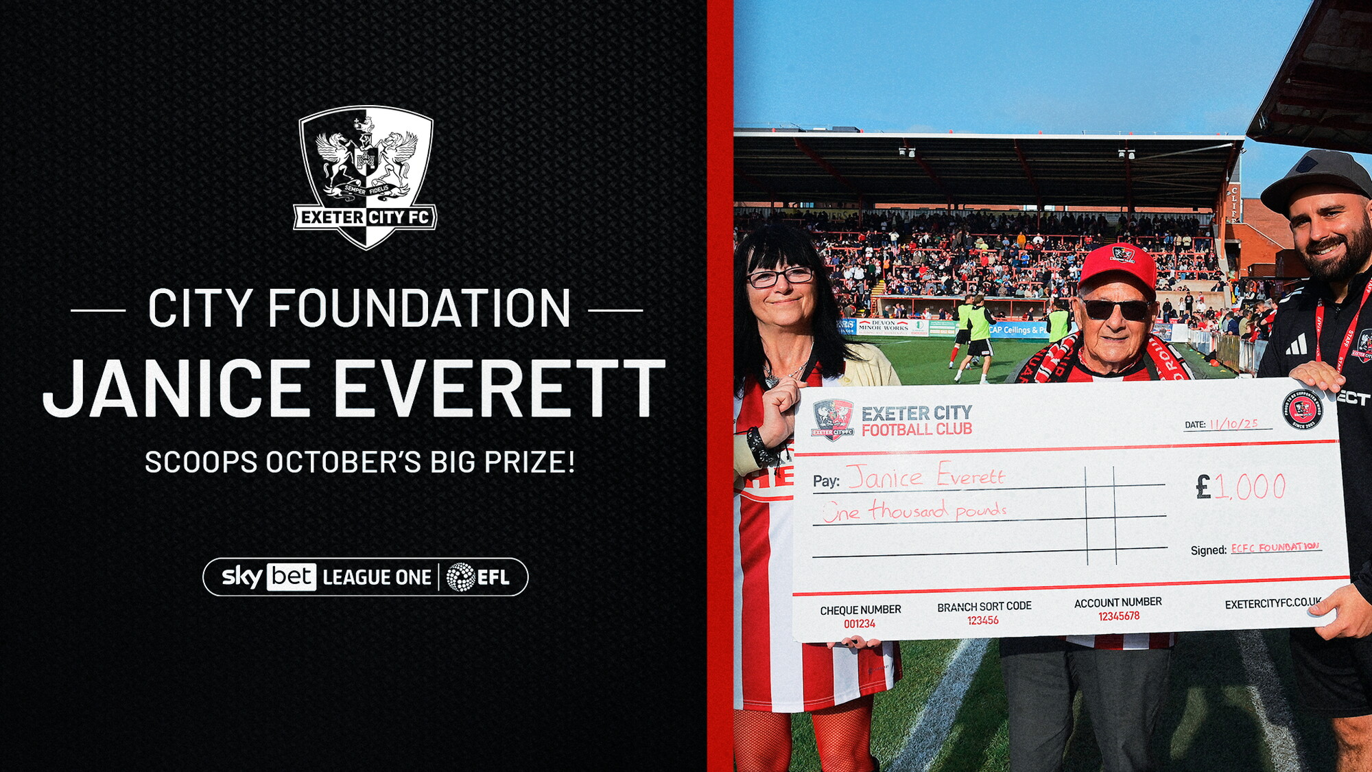 Janice Everett scoops the Foundations BIG £1000 prize for October ...
