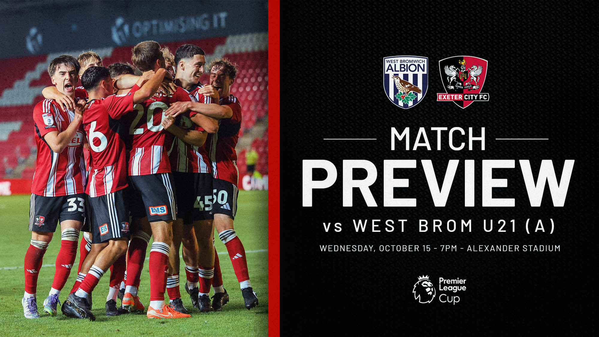 Match Preview: West Brom U21 (A) | Exeter City F.C.