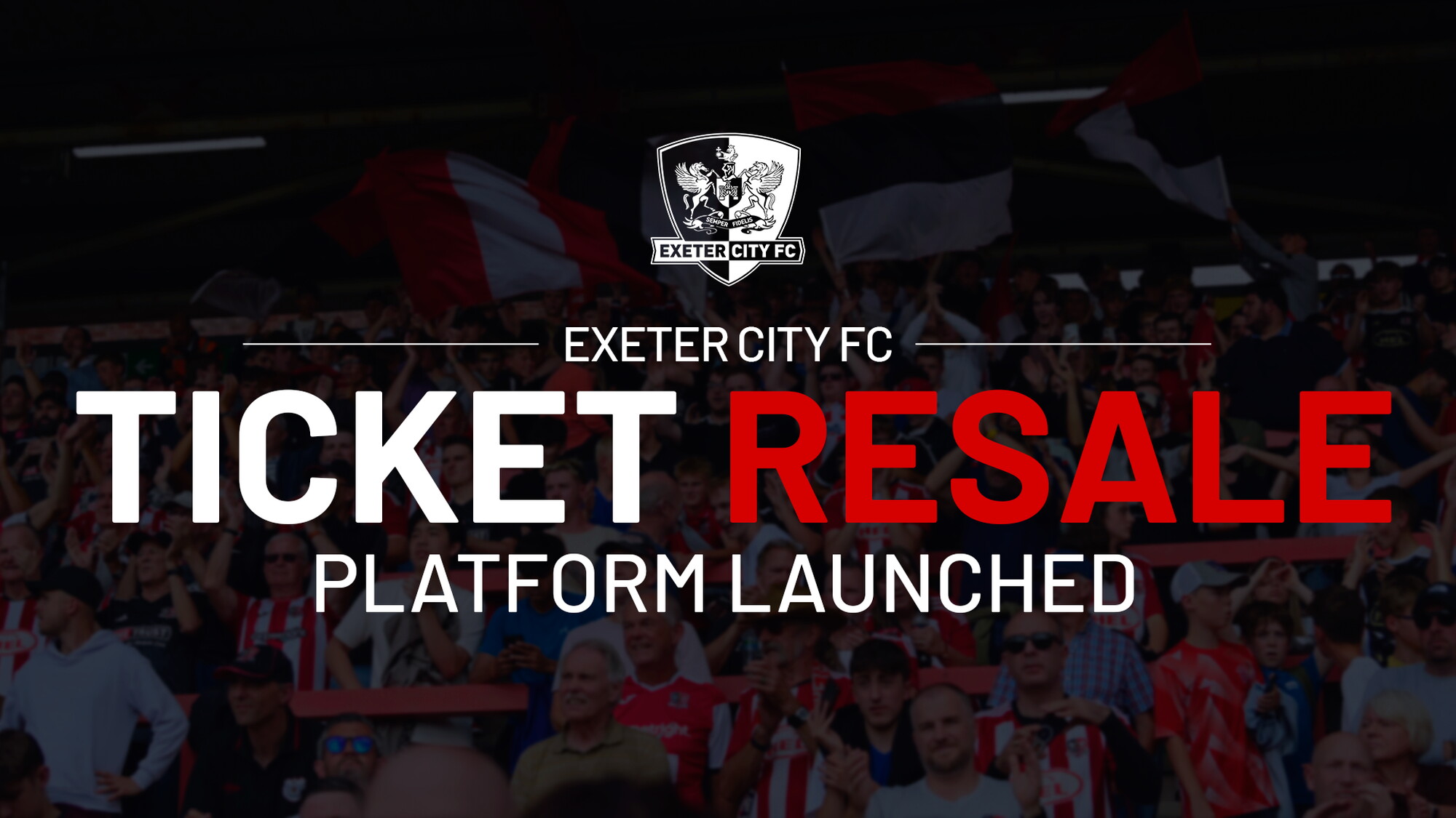Ticket resale platform launched for season ticket holders | Exeter City ...