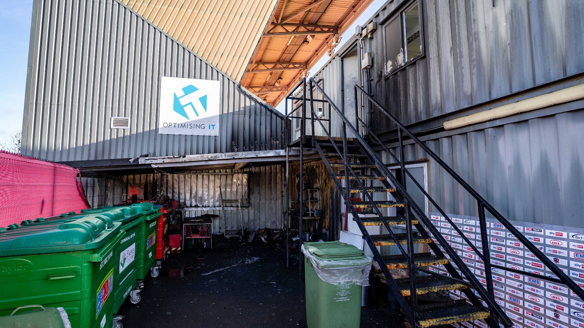 Update on the fire at St James Park | Exeter City F.C.