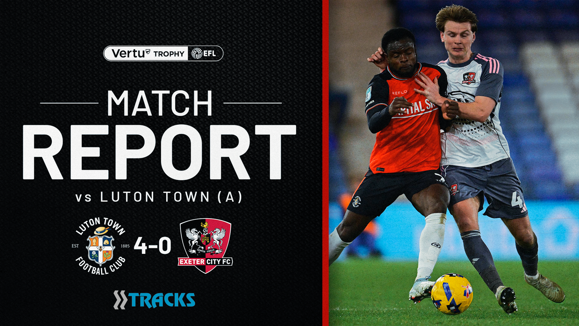 Match Report: Luton Town 4 Exeter City 0 | Exeter City F.C.