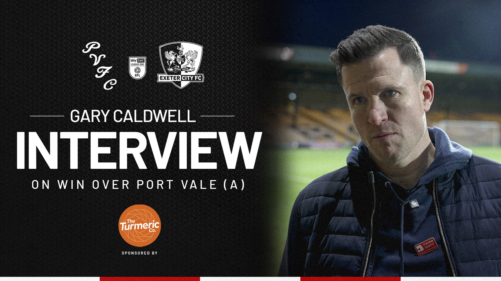 Gary Caldwell on win over Port Vale (A) | Exeter City F.C.