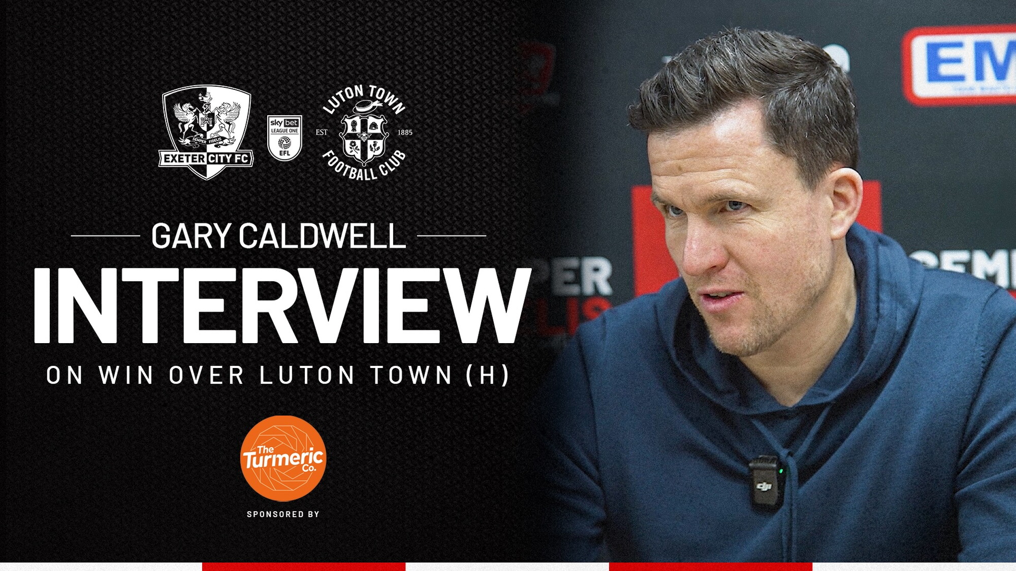 Gary Caldwell reacts to City's win over Luton Town (H) | Exeter City F.C.