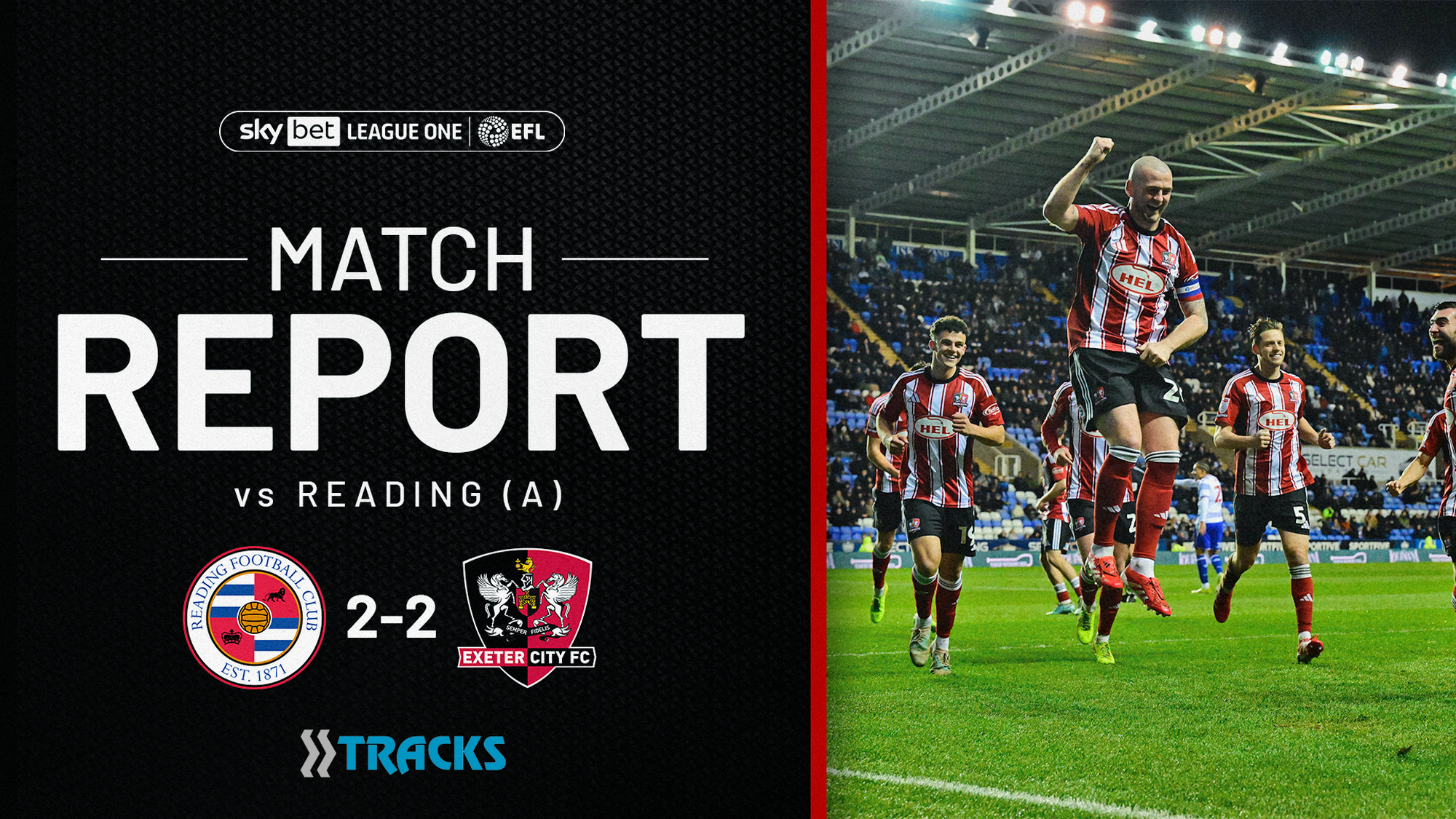Match Report: Reading 2 Exeter City 2 | Exeter City F.C.