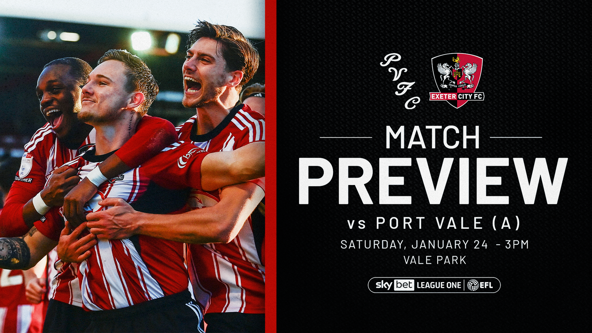 Match Preview: Port Vale (A) | Exeter City F.C.