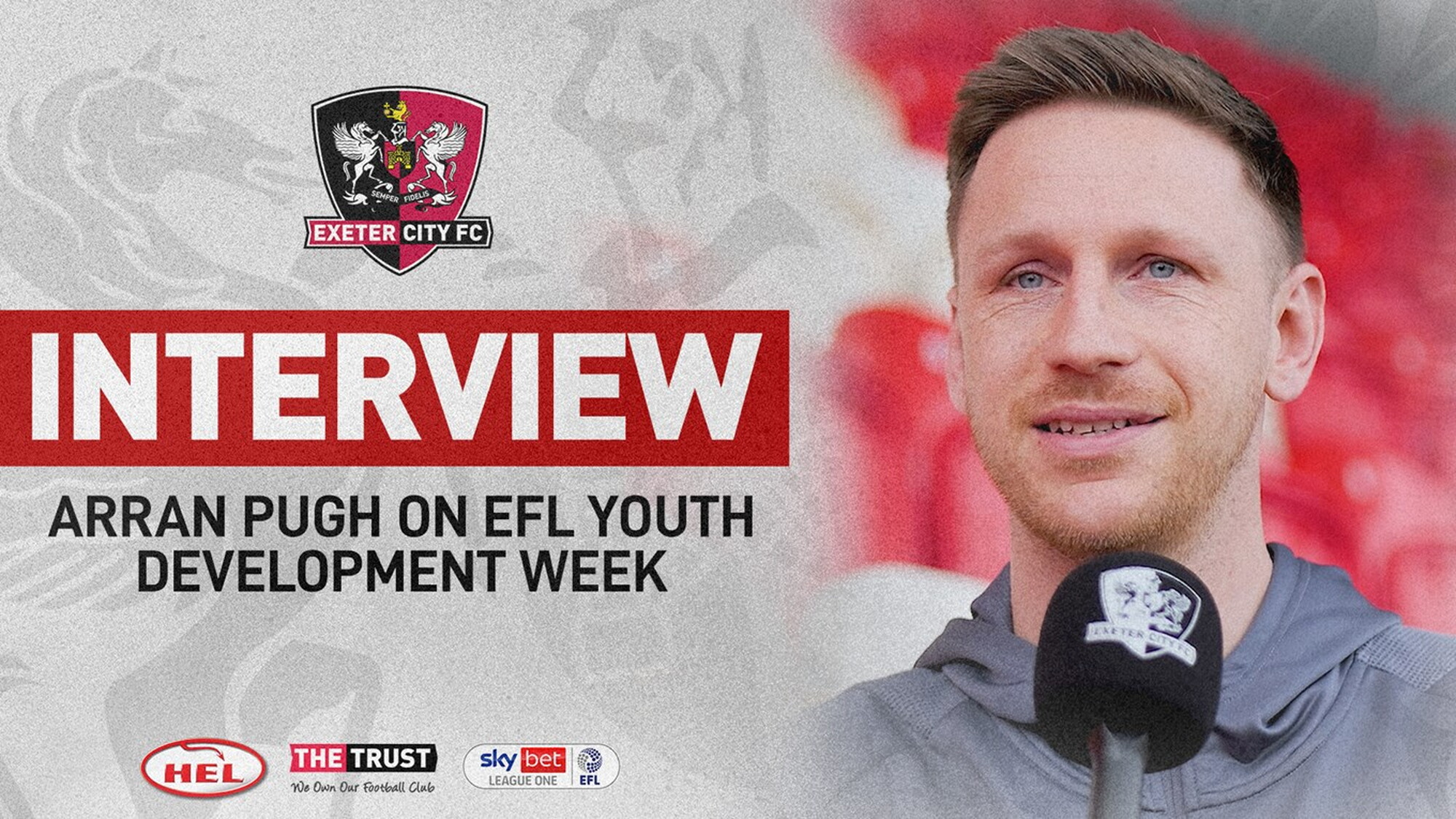 💬 Arran Pugh on EFL Youth Development Week | Exeter City F.C.
