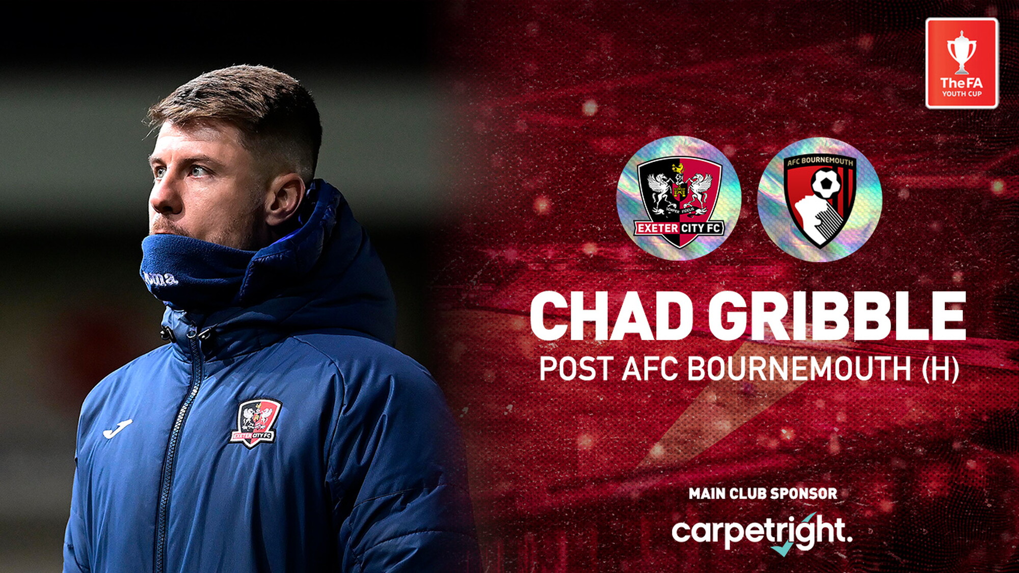 💬 Chad Gribble on City's FA Youth Cup exit | Exeter City F.C.