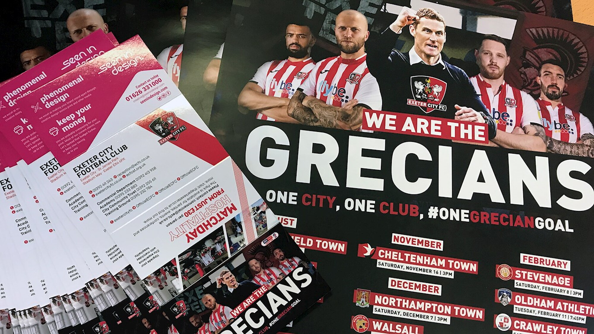 📝 FREE fixture cards and posters now available | Exeter City F.C.