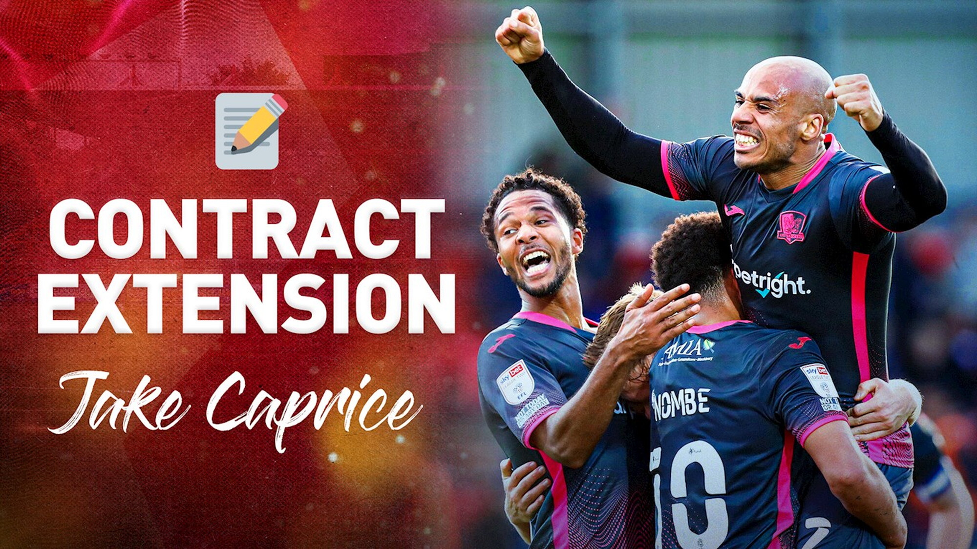 📝 Jake Caprice signs new deal | Exeter City F.C.