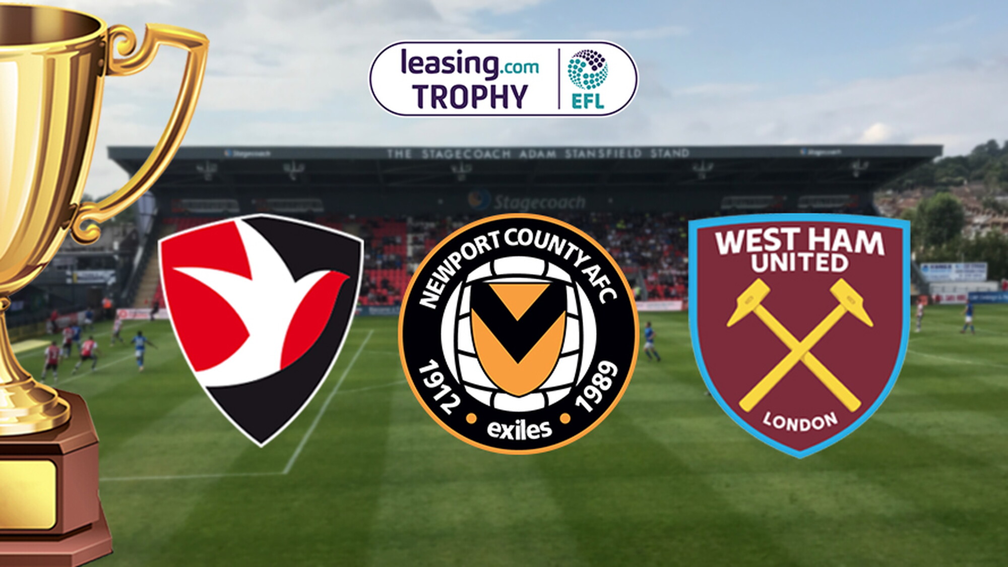 🗓 Leasing.com Trophy fixture dates and prices | Exeter City F.C.
