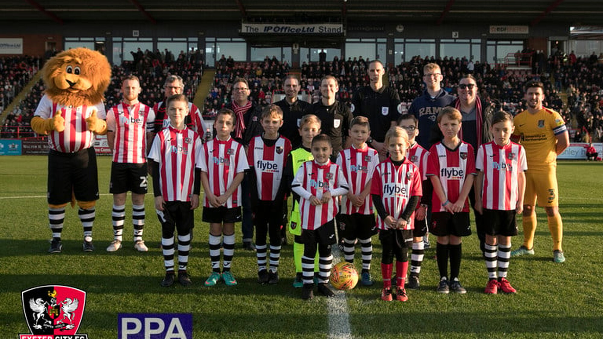 🦁 Get closer to the action as a Mascot | Exeter City F.C.