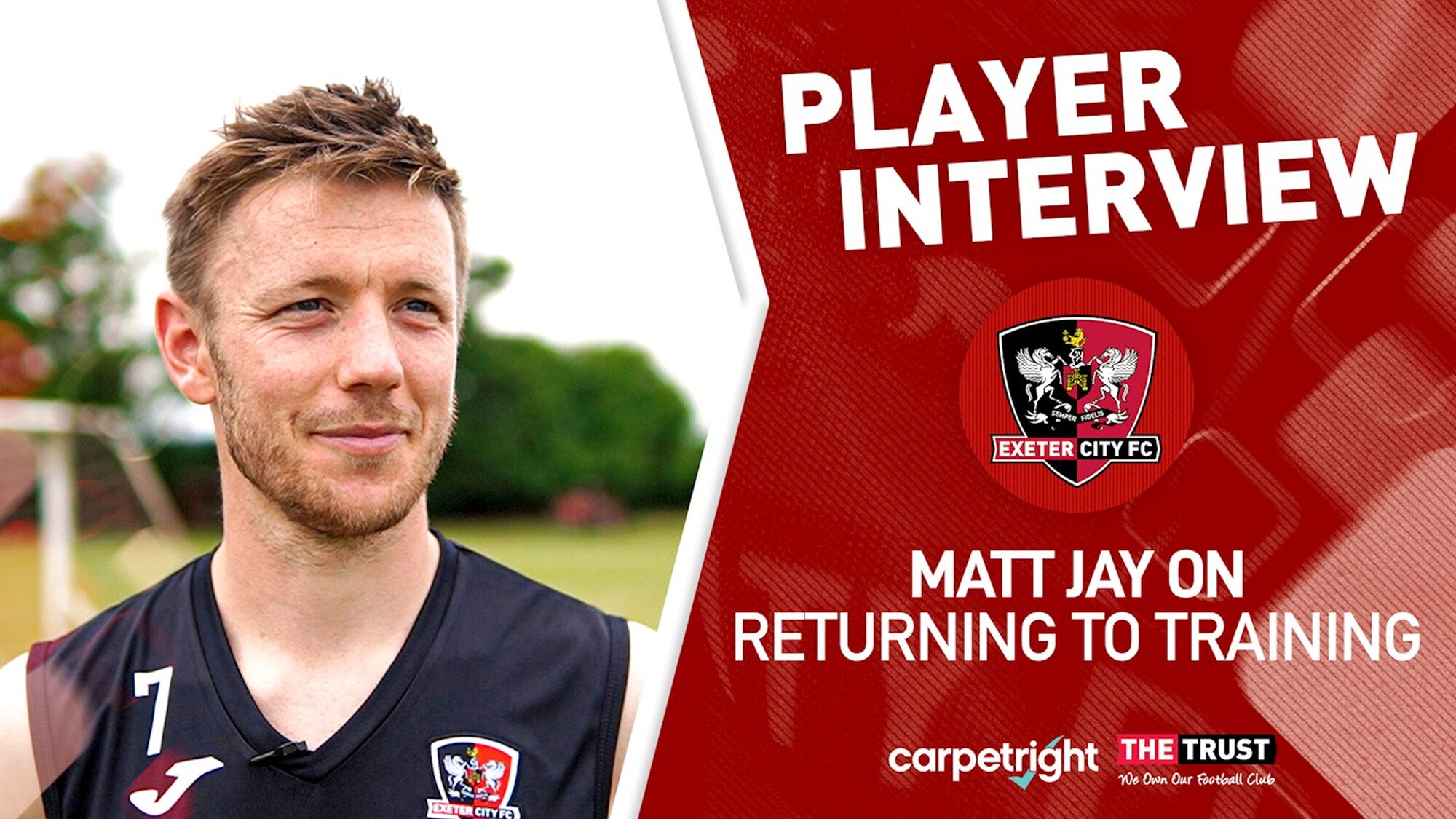 💬 Matt Jay on Fixture Release Day and a return to training | Exeter ...