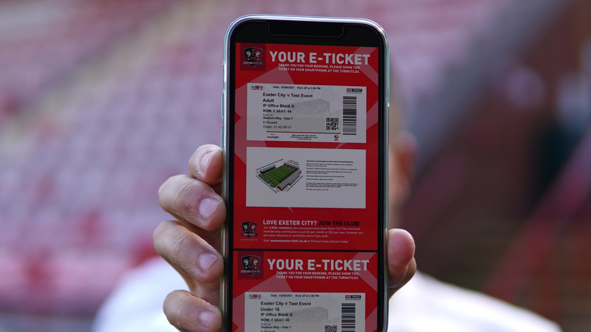🎟️ Ticket postal cost to increase | Exeter City F.C.