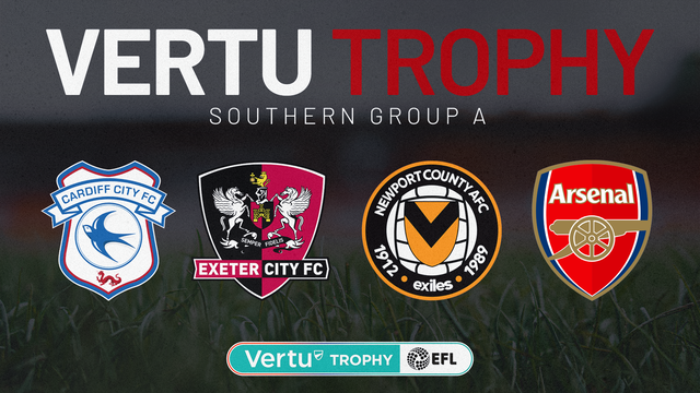 Vertu Trophy Group Stage draw confirmed | Exeter City F.C.