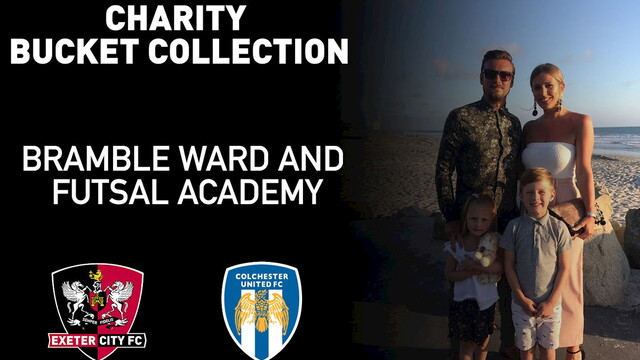 📝 Bucket collection to be split with Bramble Ward at Saturday's match ...