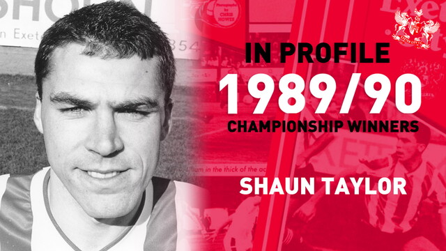 👤 1989/90 player profiles: Shaun Taylor | Exeter City F.C.