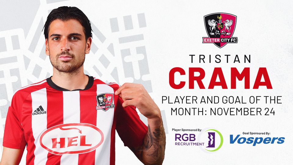Double delight for Tristan Crama! | Exeter City F.C.
