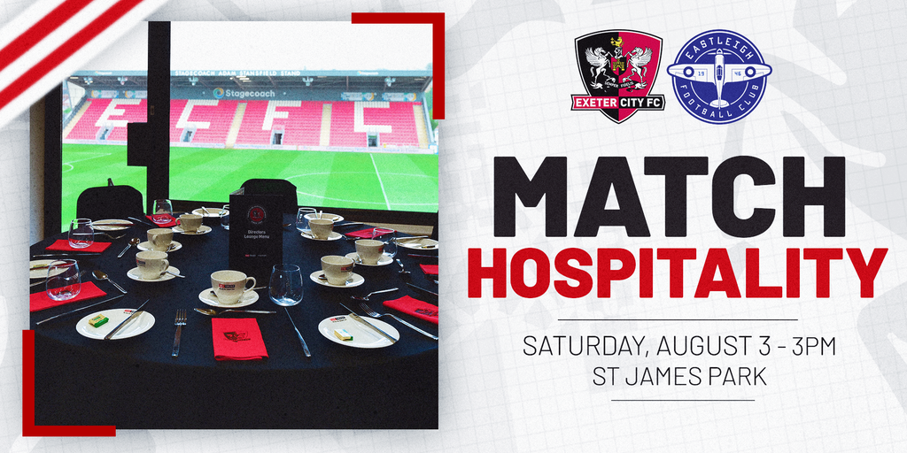 Match Day Hospitality: Eastleigh | Exeter City F.C.