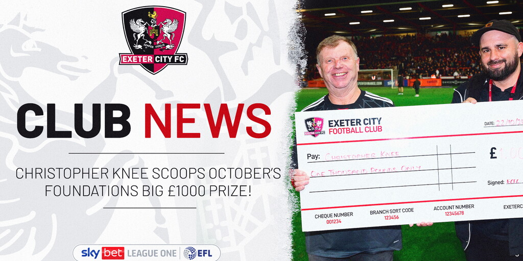 Christopher Knee scoops the Foundations BIG £1000 prize For October ...