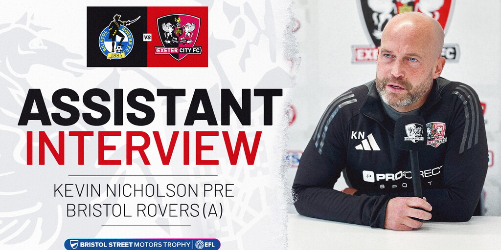 Kevin Nicholson looks ahead to Bristol Street Motors clash | Exeter ...