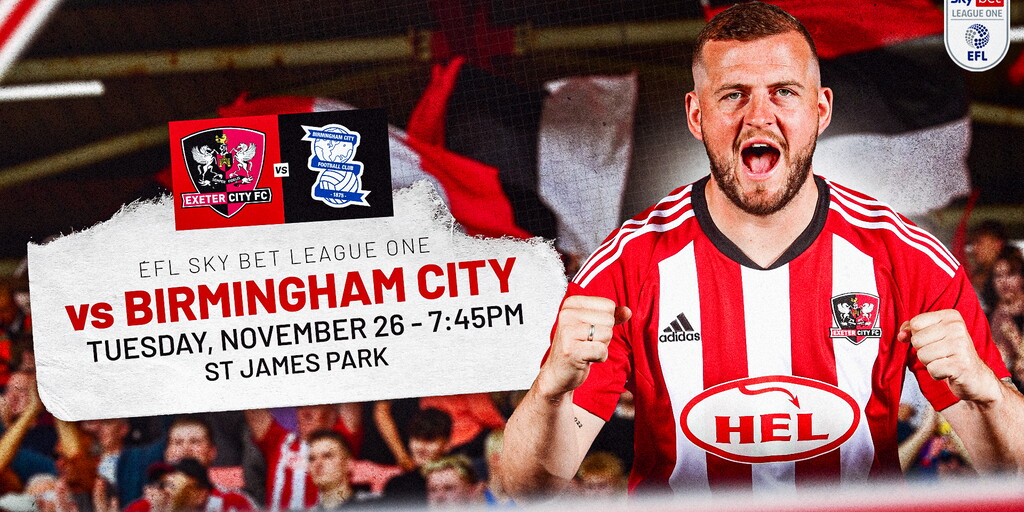 Birmingham City match SOLD OUT! | Exeter City F.C.