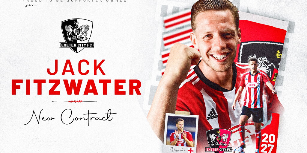 Jack Fitzwater signs new City deal! | Exeter City F.C.