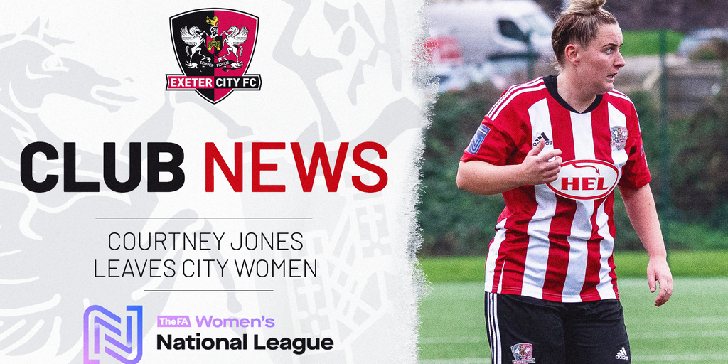 Courtney Jones leaves City Women | Exeter City F.C.