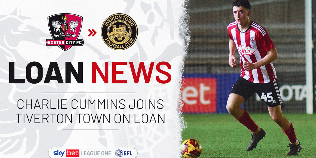 Charlie Cummins joins Tiverton Town on loan | Exeter City F.C.