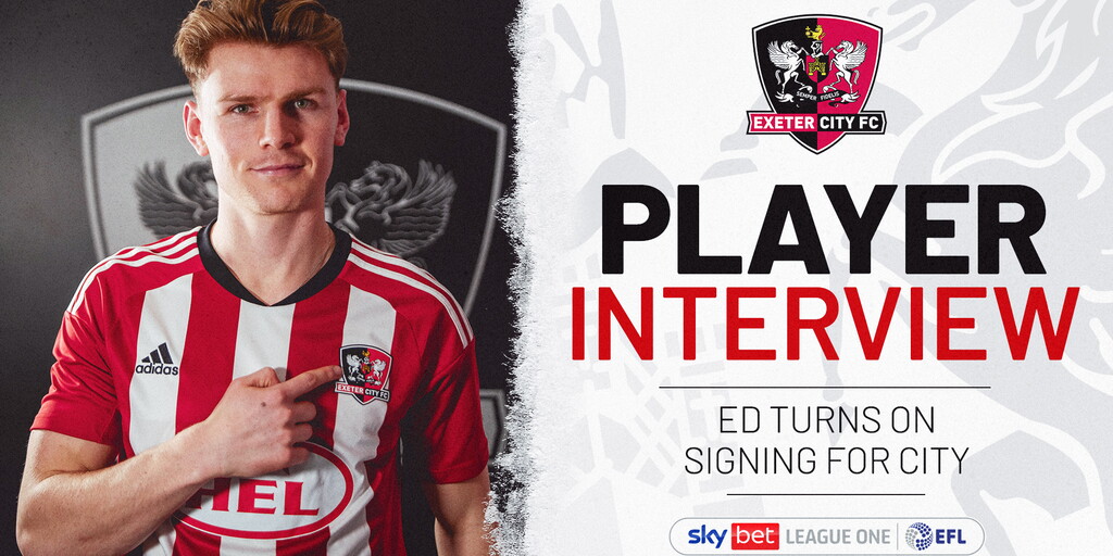 Ed Turns on becoming a Grecian! | Exeter City F.C.