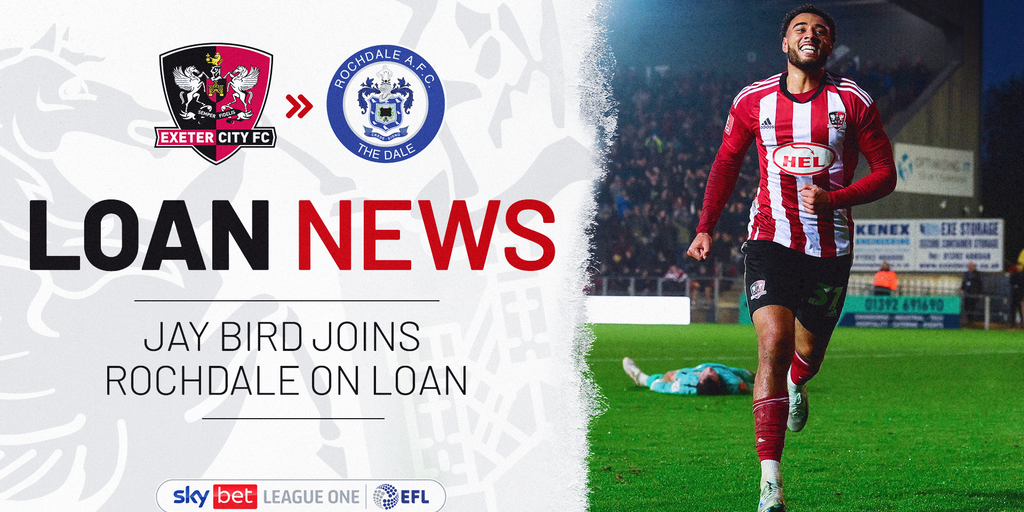 Jay Bird joins Rochdale on loan | Exeter City F.C.